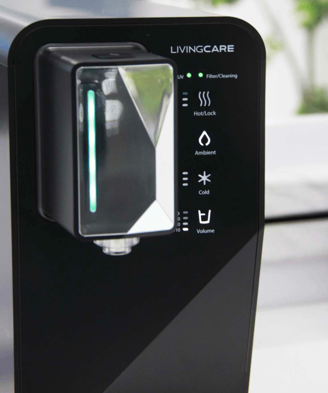 Livingcare Jewel Hot& Ambient Tankless Water Dispenser (Elegant White ...