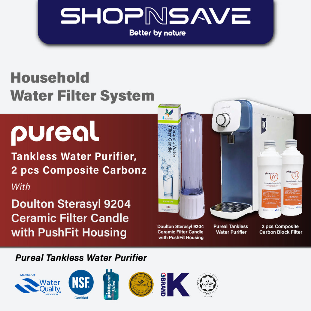 SHOPNSAVE, better by nature, your trusted water filter brand ...