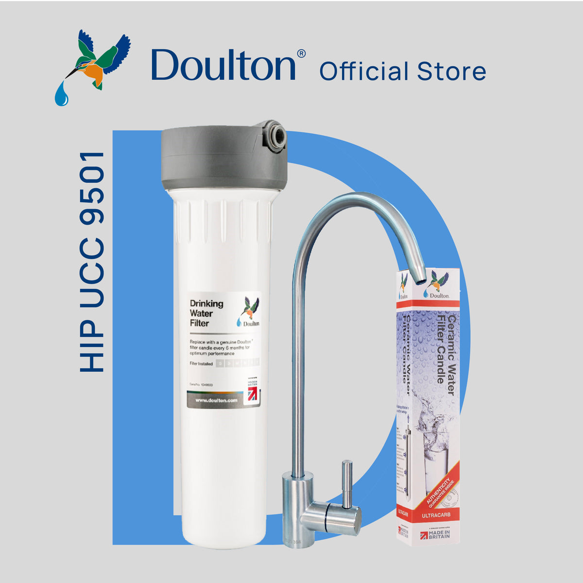 Doulton® HIP UCC (9501) Ultracarb Water Filter Purifier System ...